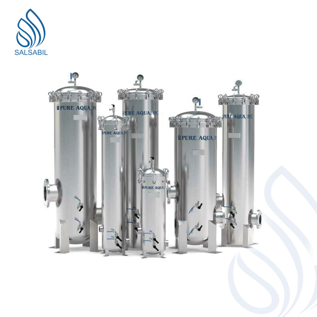 Changing the internal filters of the stainless steel filter "Inner ...